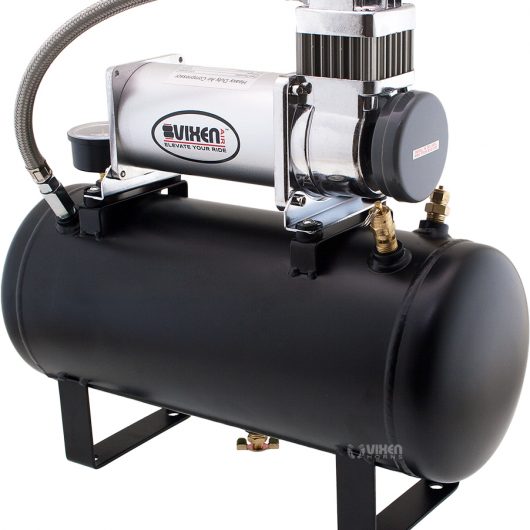 VIXEN HORNS VXO8560/4124B QUAD TRUMPET TRAIN AIR HORN BLACK WITH 2 ...